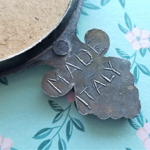 Vintage Italian Metal Floral Swag Frame Lovely Bronze Patina - Etsy