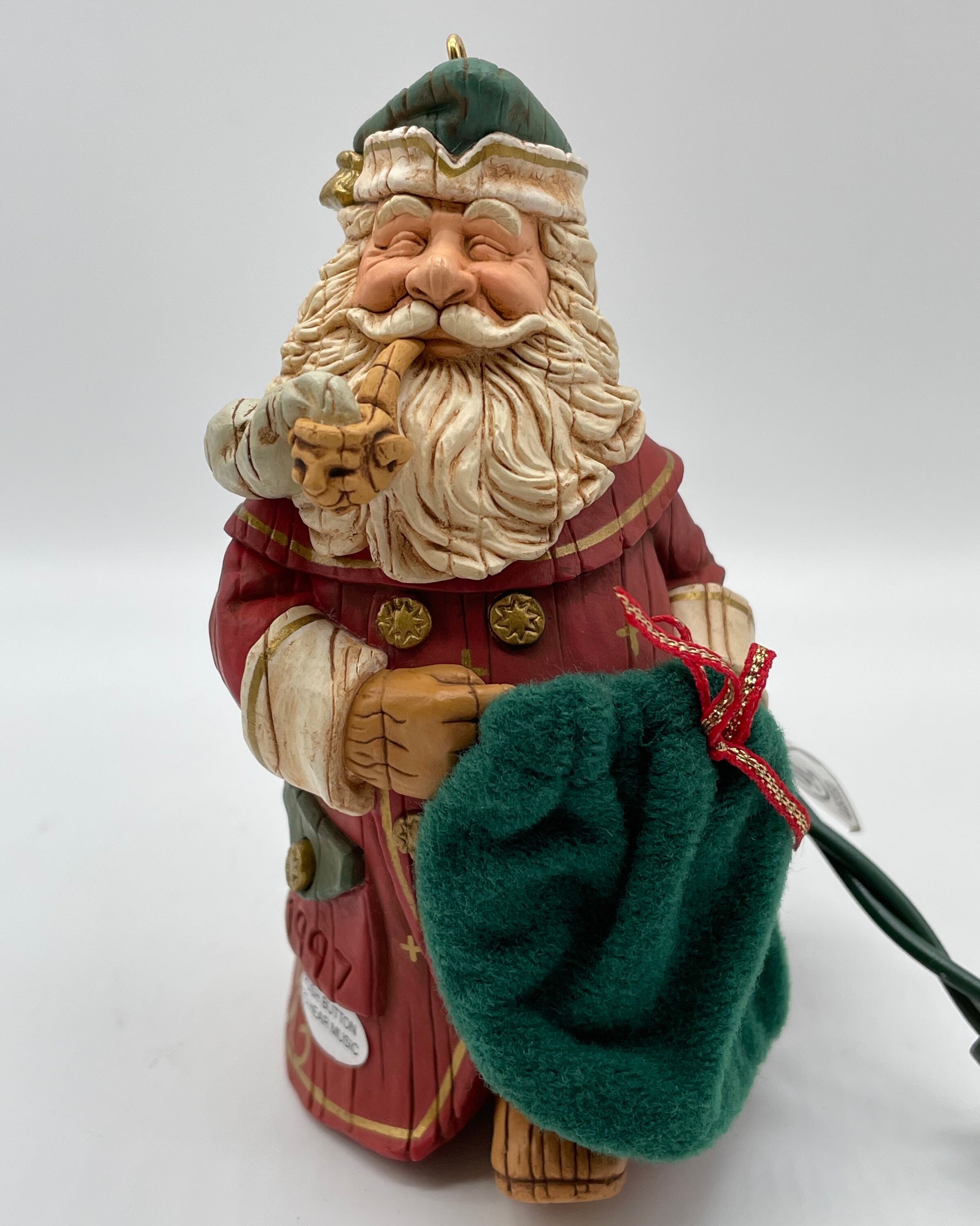 Santas Secret Gift Old World Santa Hallmark 1997 Jolly - Etsy