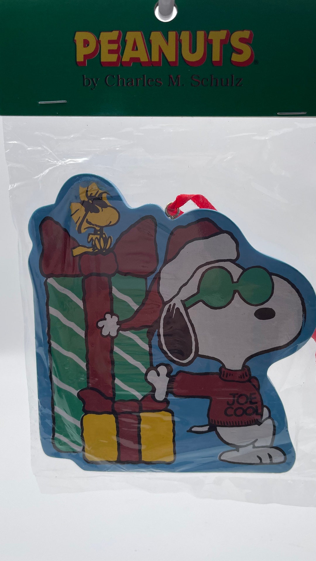 Joe Cool Snoopy Christmas Ornament Vintage - Etsy