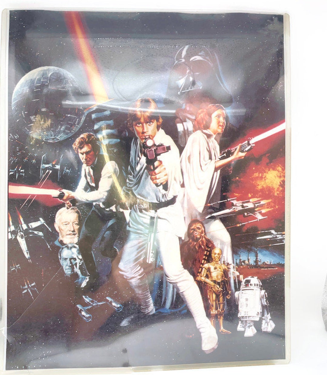 1993 Star Wars Poster, Tom Chantrell, Lucas Films Poster,vintage ...
