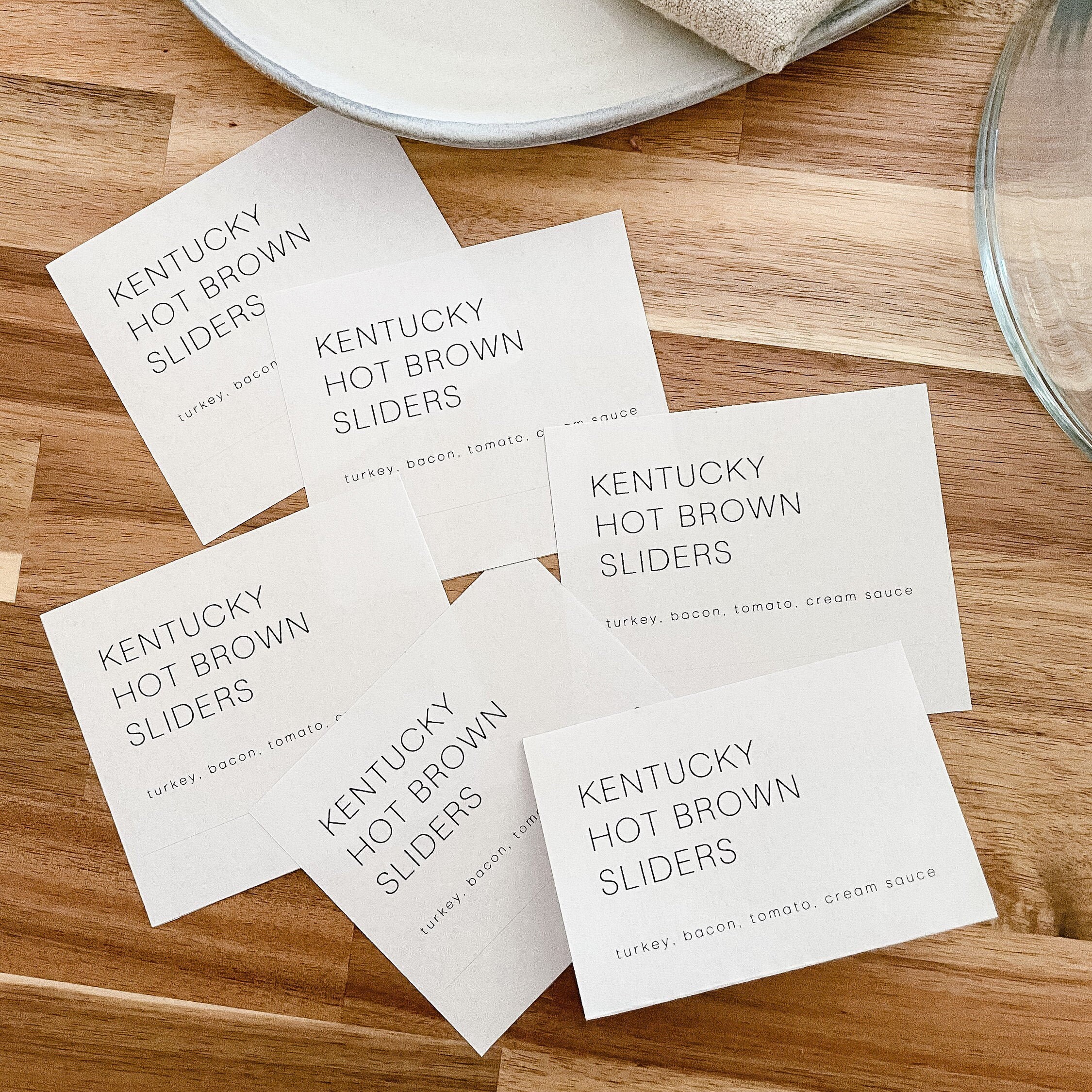Editable Modern Food Labels - Etsy