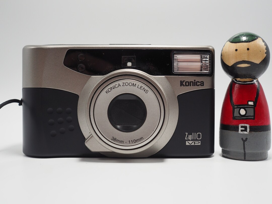 Konica Z-up 110 VP // Vintage Point and Shoot Film Camera - Etsy