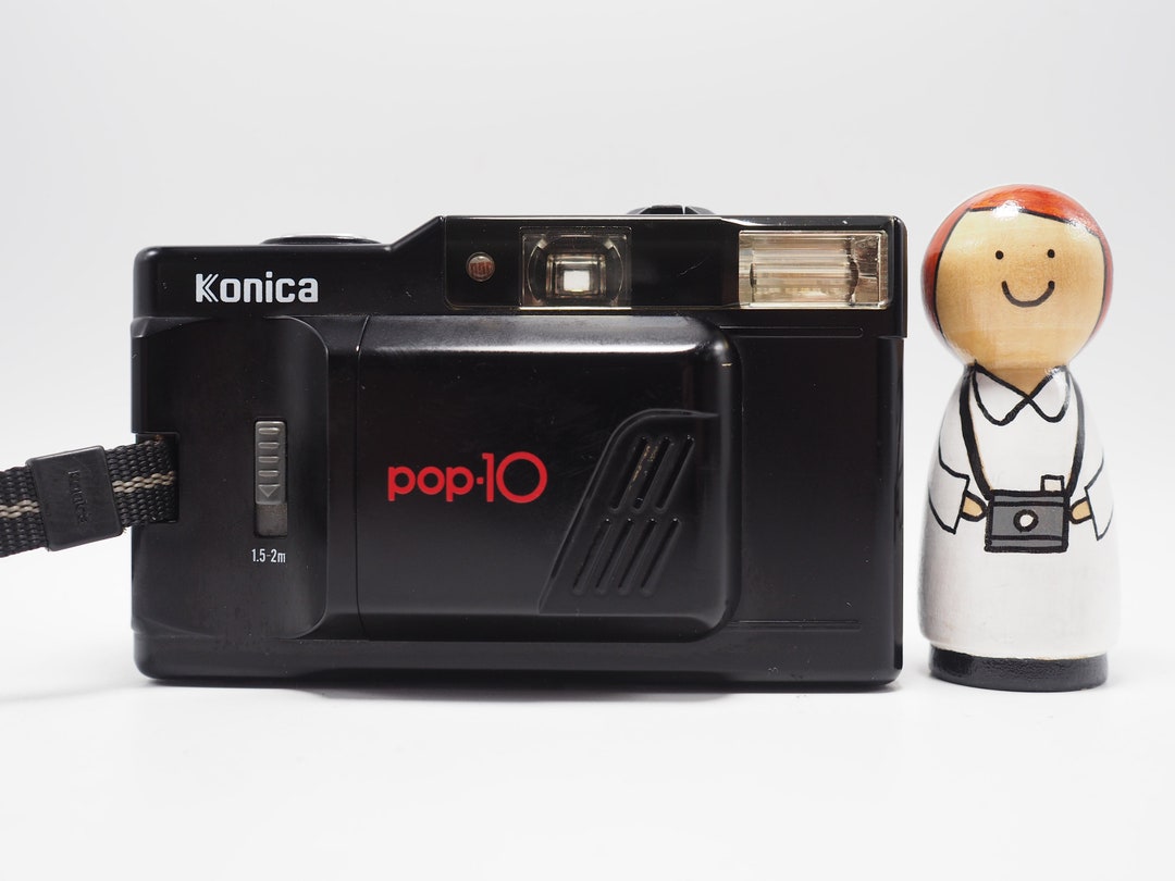 Konica Pop 10 // Vintage Point and Shoot Retro Film Camera 35 Mm - Etsy