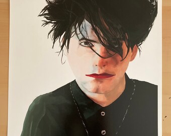 Robert Smith Drawing - Etsy