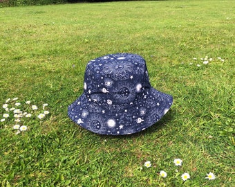 Celestial Moon Bucket Hat - Etsy