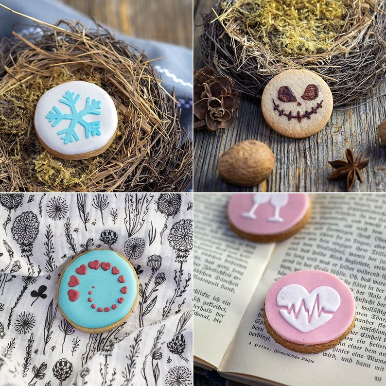 Smiley Face Stencil /122 Cookie, Gingerbread, Biscuit, Art - Etsy