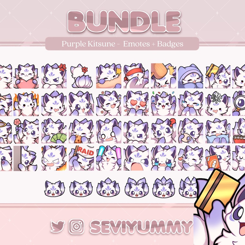 Kitsune Bundle - Etsy