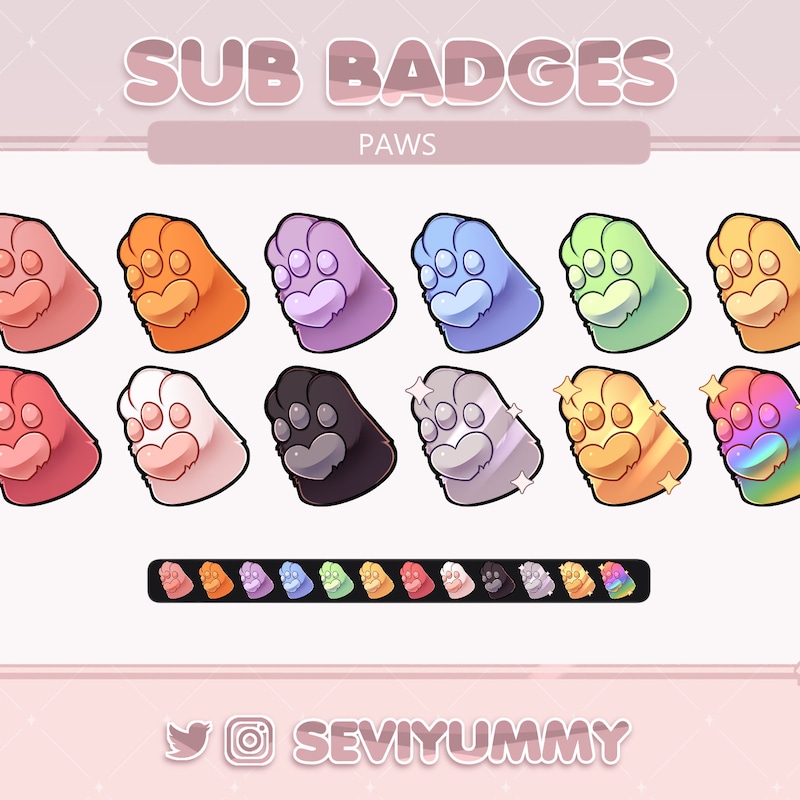 Sub Badges - Etsy