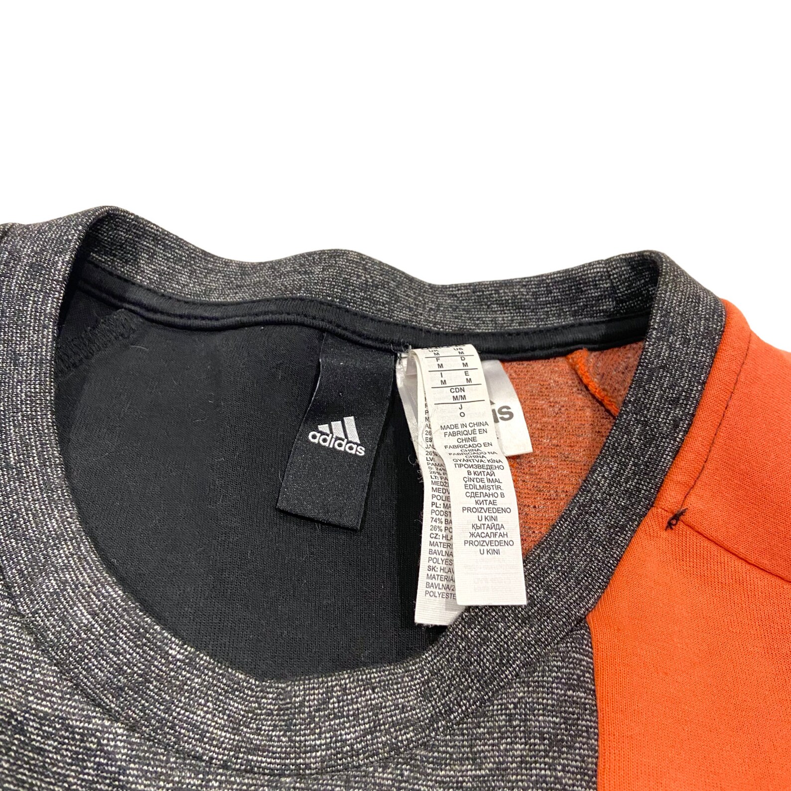 Adidas Rework Style Sweatshirt Vintage Rare Sports Designer Black ...