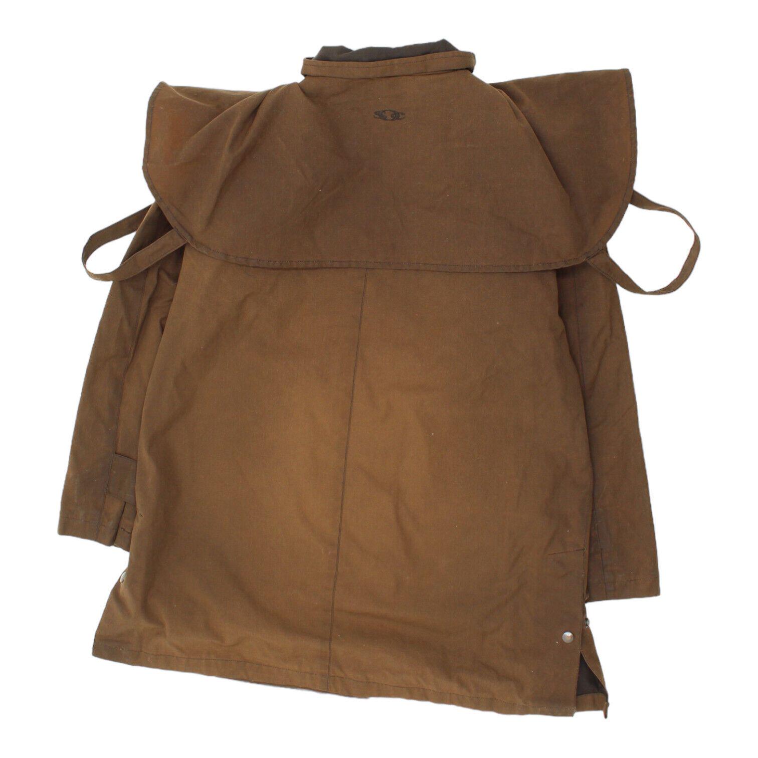 Sydney Oilskin Co Mens Brown Australian Outback Jacket Vintage Outdoors ...