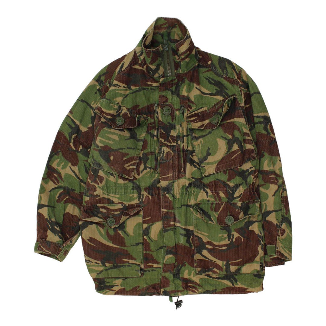 Vintage Mens Green Camo Military Jacket | High End Combat Army VTG - Etsy
