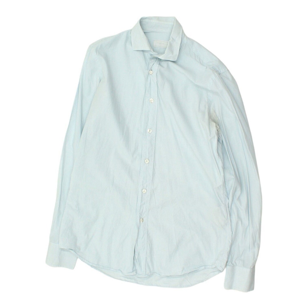 Prada Mens Light Blue Button up Shirt | Vintage High End Designer ...