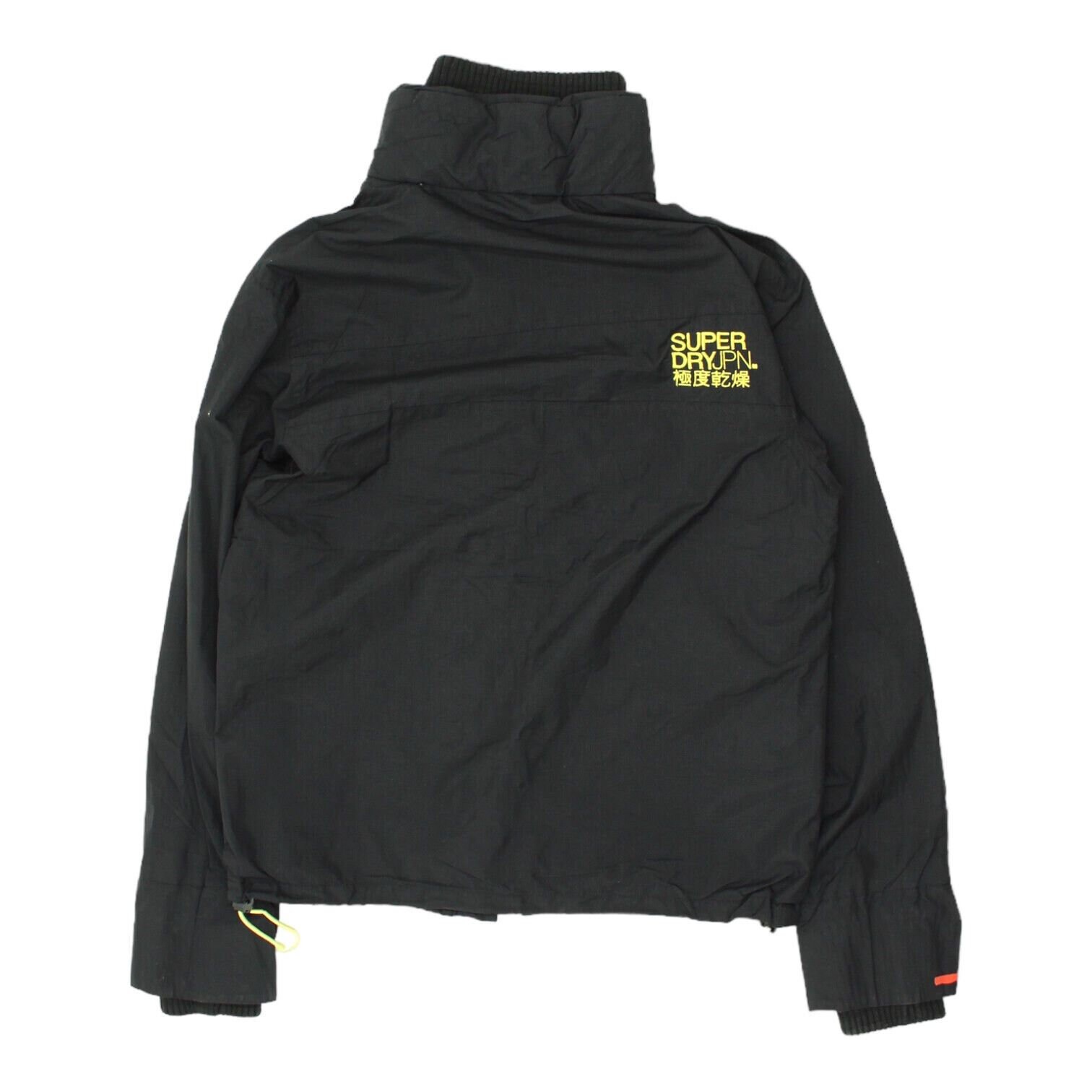 Superdry Windcheater Mens Black Nylon Windbreaker Jacket Vintage ...