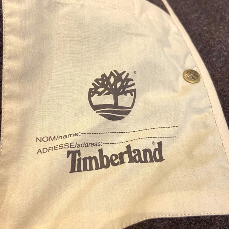 Timberland Kids Quilted Jacket Lining Vintage High End Designer Beige ...