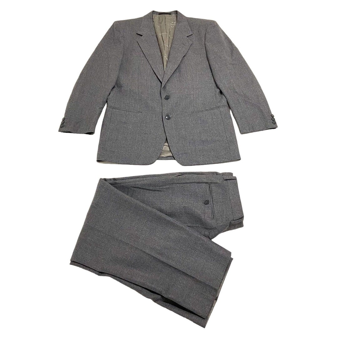 Christian Dior 2 Piece Wool Suit Vintage High End Luxury - Etsy
