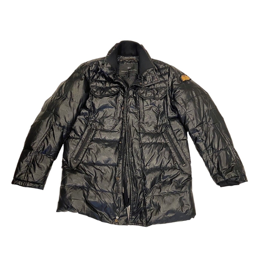 Historic Research Puffer Jacket Vintage High End Designer Padded Winter ...