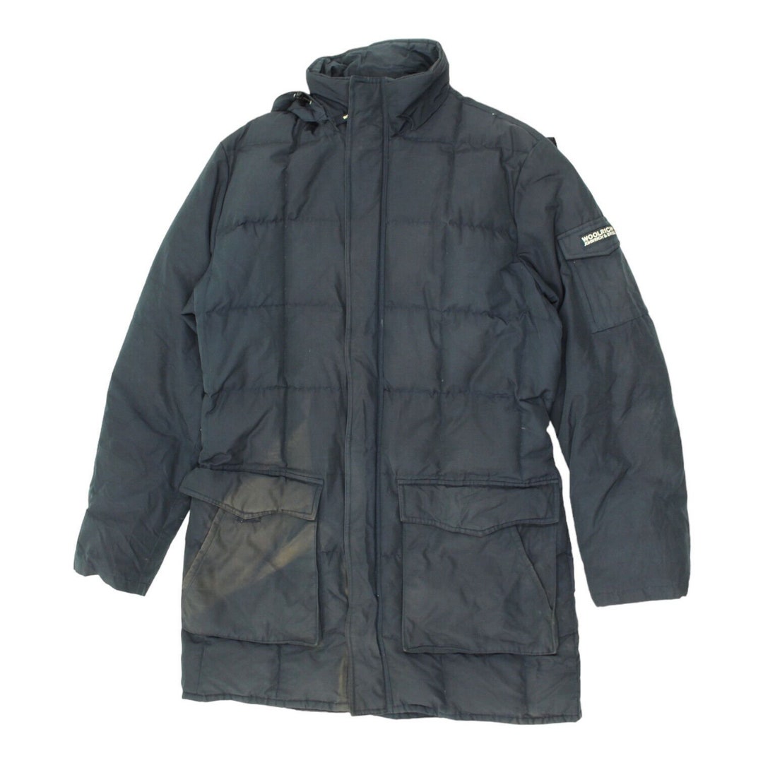 Woolrich Long Navy Winter Blizzard Parka Coat Vintage High - Etsy