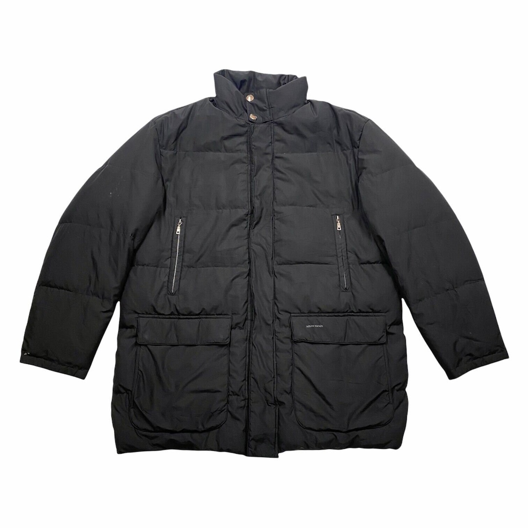 Pierre Cardin Padded Coat | Vintage High End Designer Black Puffer ...