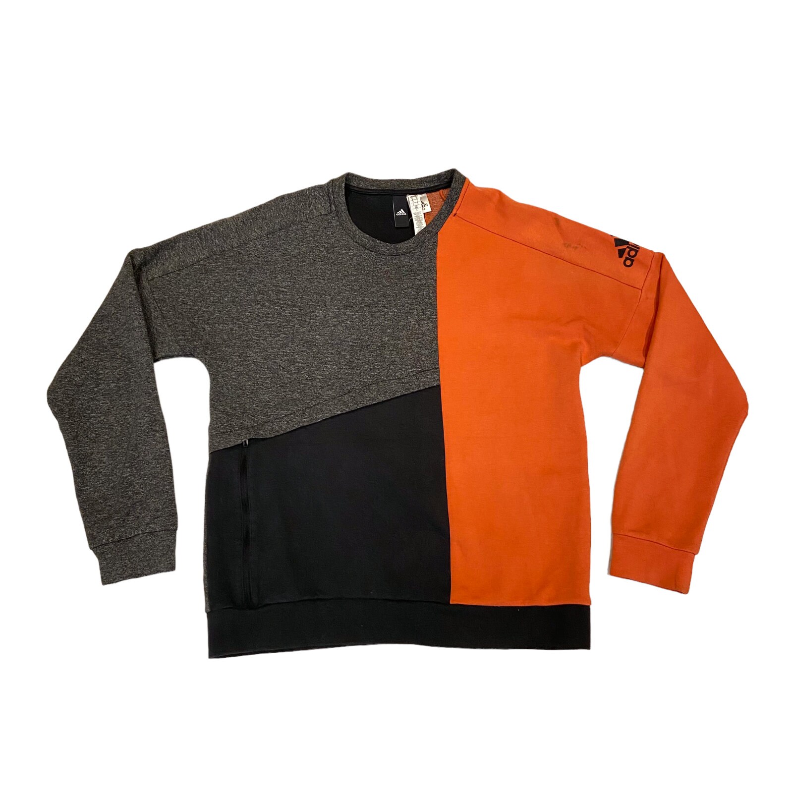 Adidas Rework Style Sweatshirt Vintage Rare Sports Designer Black ...