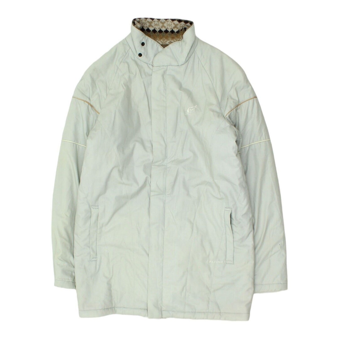 Australian L'alpina Womens Grey Reversible Knit Lined Coat | Vintage ...