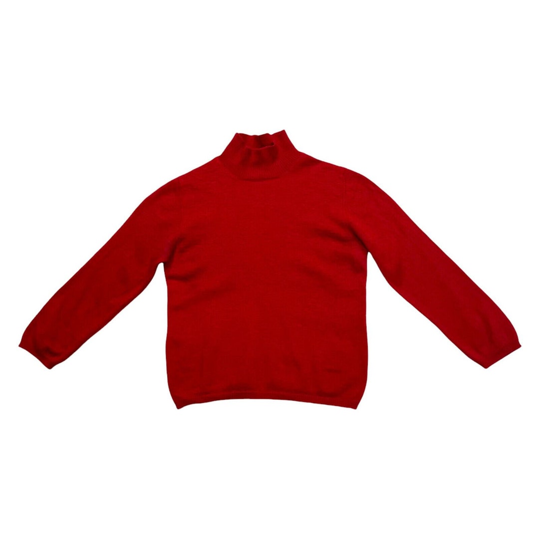 Prada Kids Knitted Wool Polo Neck Jumper | Vintage High End Designer ...