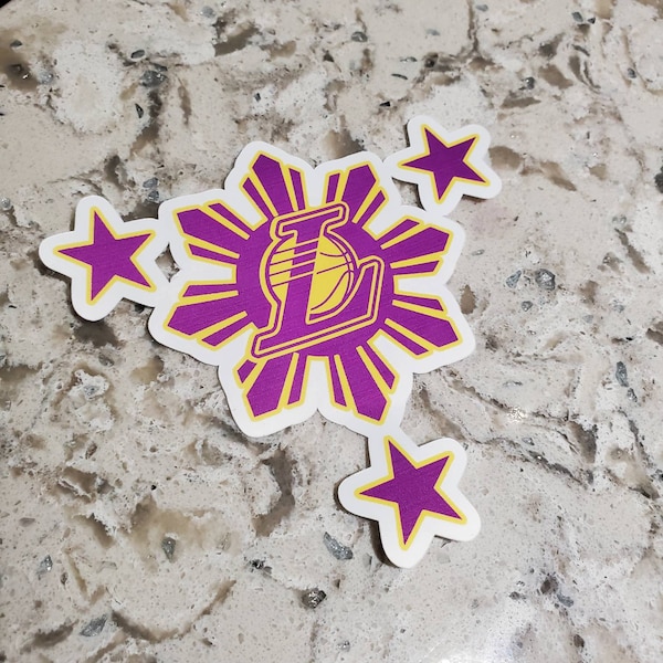 Lakers Stickers - Etsy
