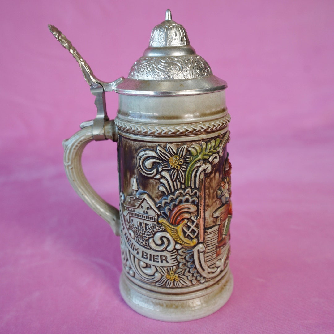 Vintage 70s / Handmade Gerz German Beer Setin - Etsy