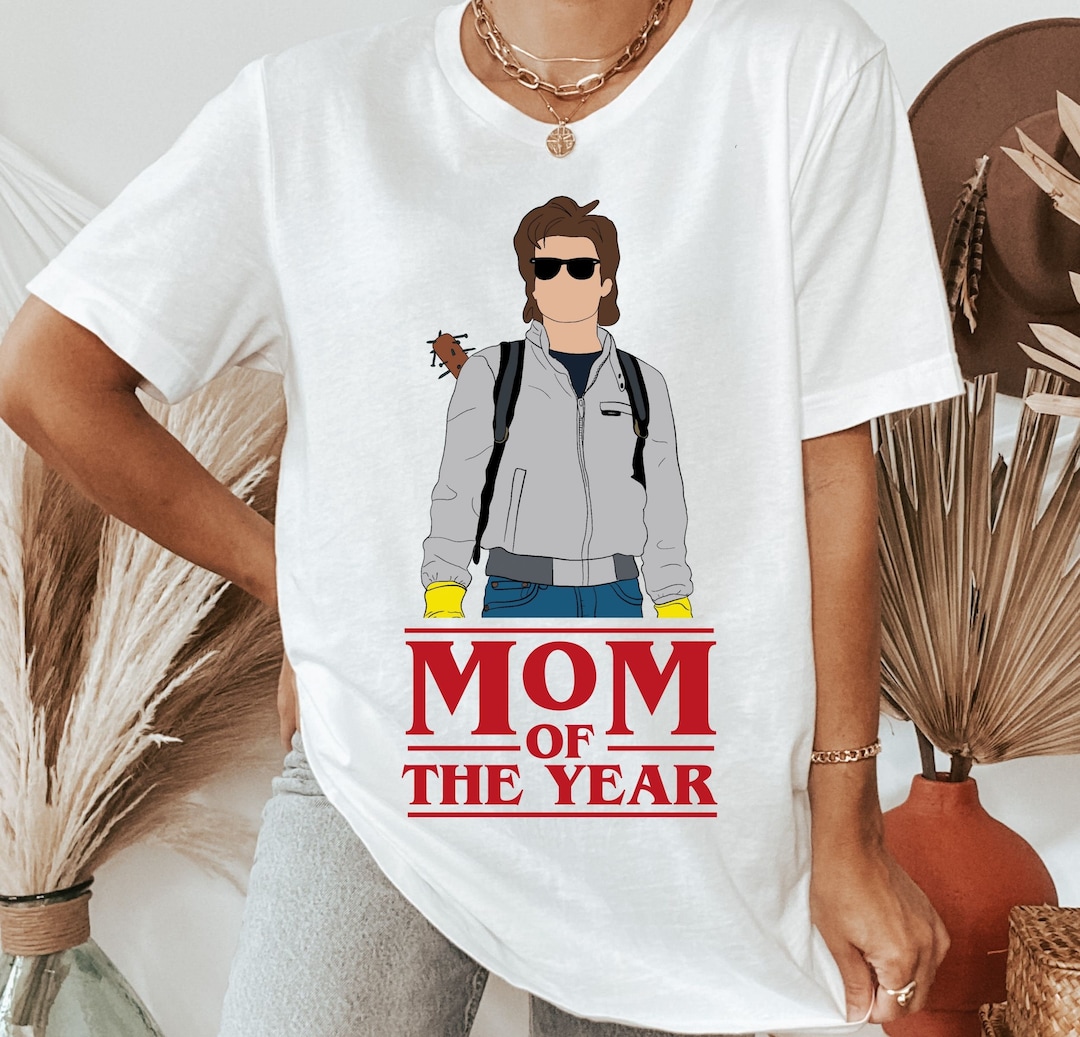 Steve Harrington Mom of the Year Shirt, Steve Harrington T-shirt ...