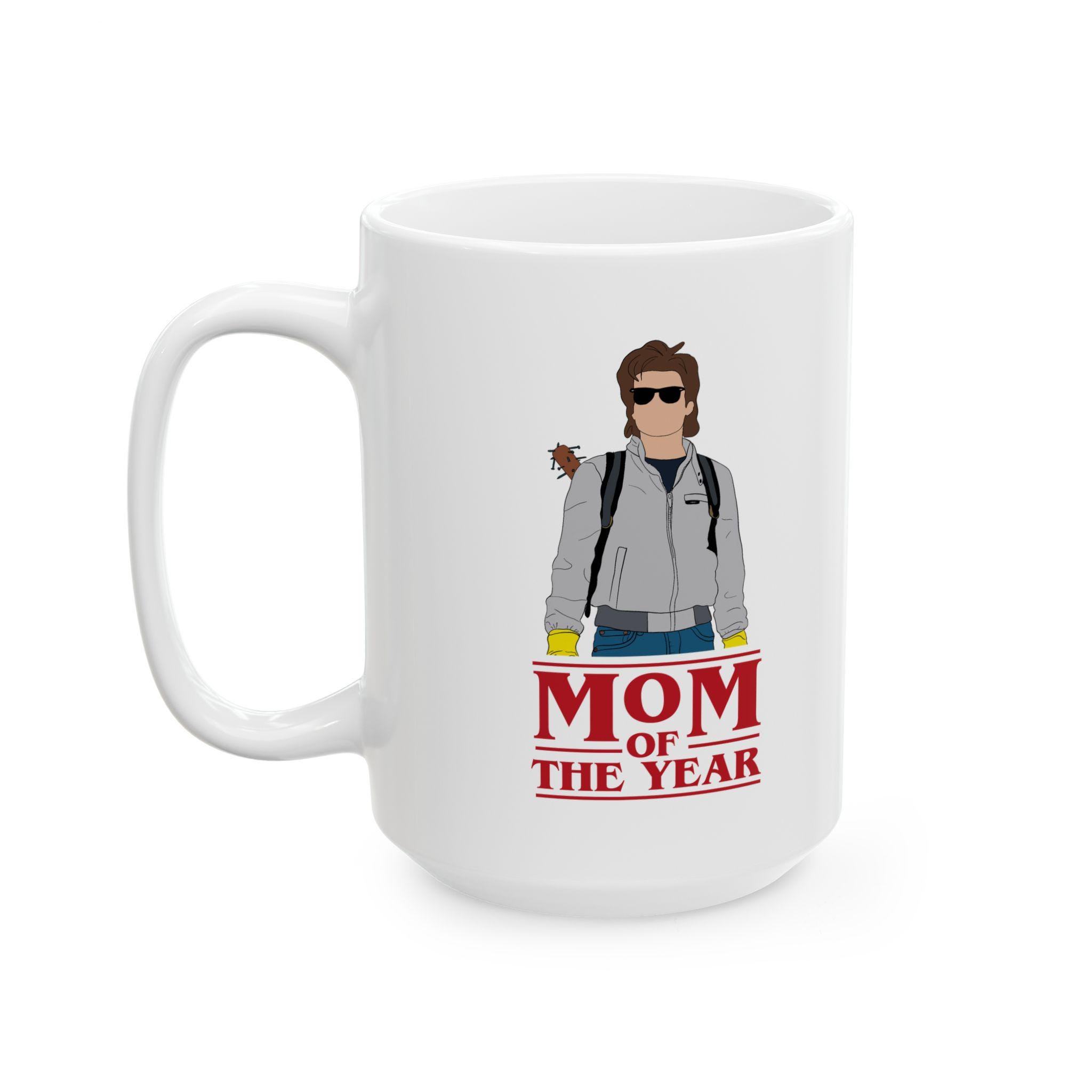 Steve Harrington Mom of the Year Mug, Steve Harrington Mug, Harrington ...