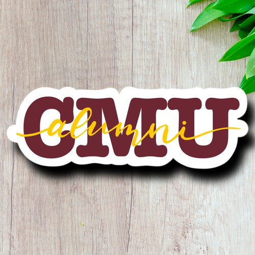 Central Michigan University Tumbler CMU Alumni Gift Fire up - Etsy