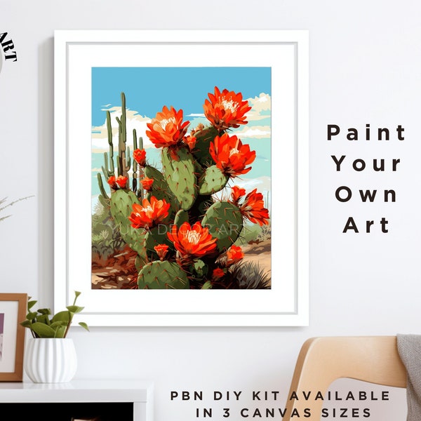 Desert Landscape Painting - Etsy