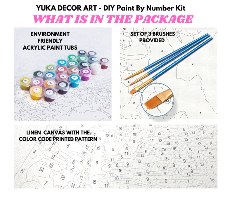 Vintage PAINT by NUMBER Kit for Adult , DIY Boat Dock Painting , Easy ...