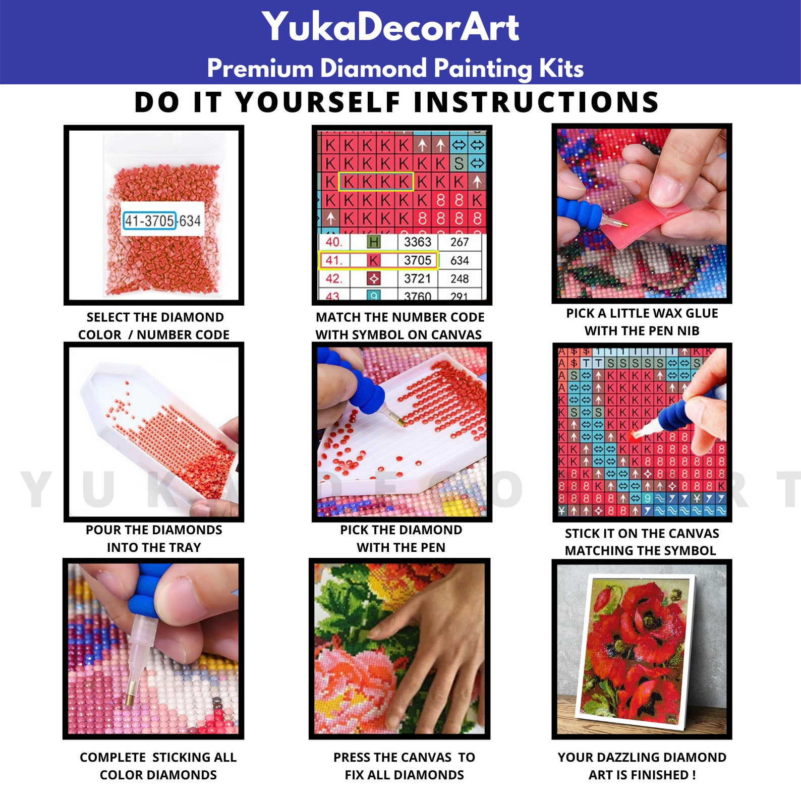 Mandala Designs Kaleidscope Patterns 5D Full Drill Diamond - Etsy