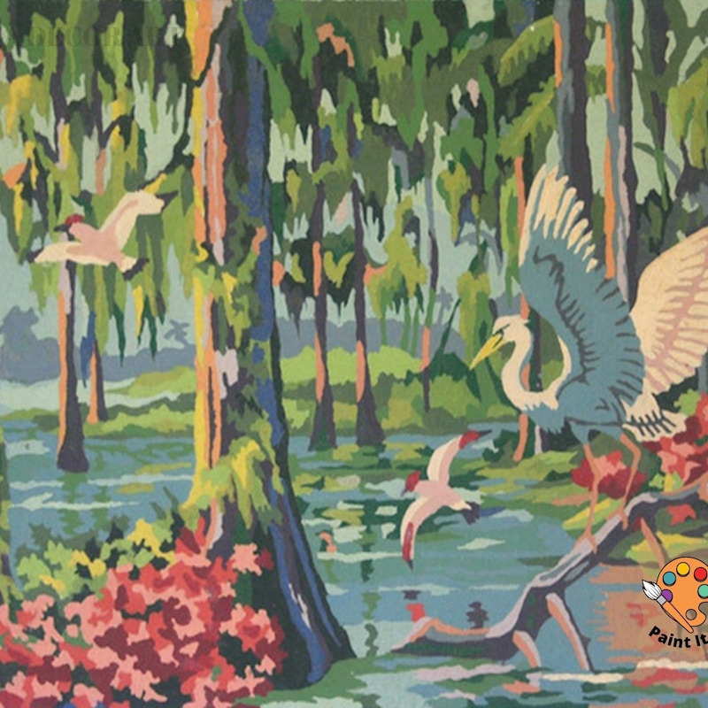 70s Paint by Number - Etsy