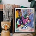 Henri Matisse PAINT by NUMBER Kit for Adults , Lavender Flowers in Vase ...