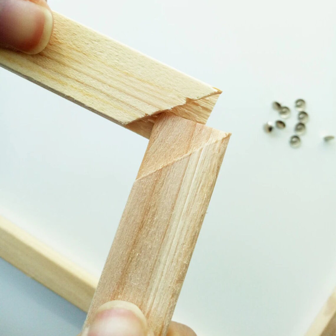DIY Frame Stretcher Bars for Acrylic/ Oil Painting Canvas | Different ...
