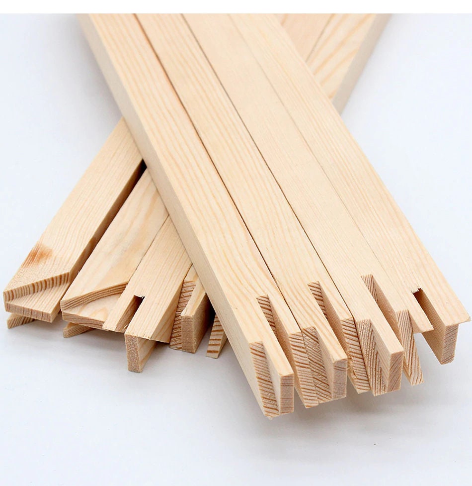 DIY Frame Stretcher Bars for Acrylic/ Oil Painting Canvas | Different ...