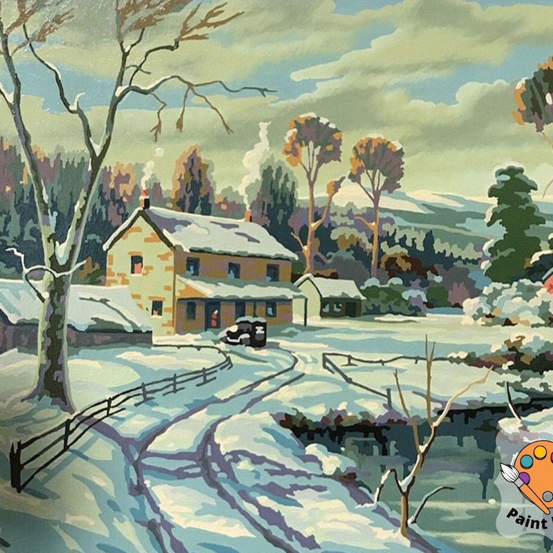 Painted Christmas - Etsy