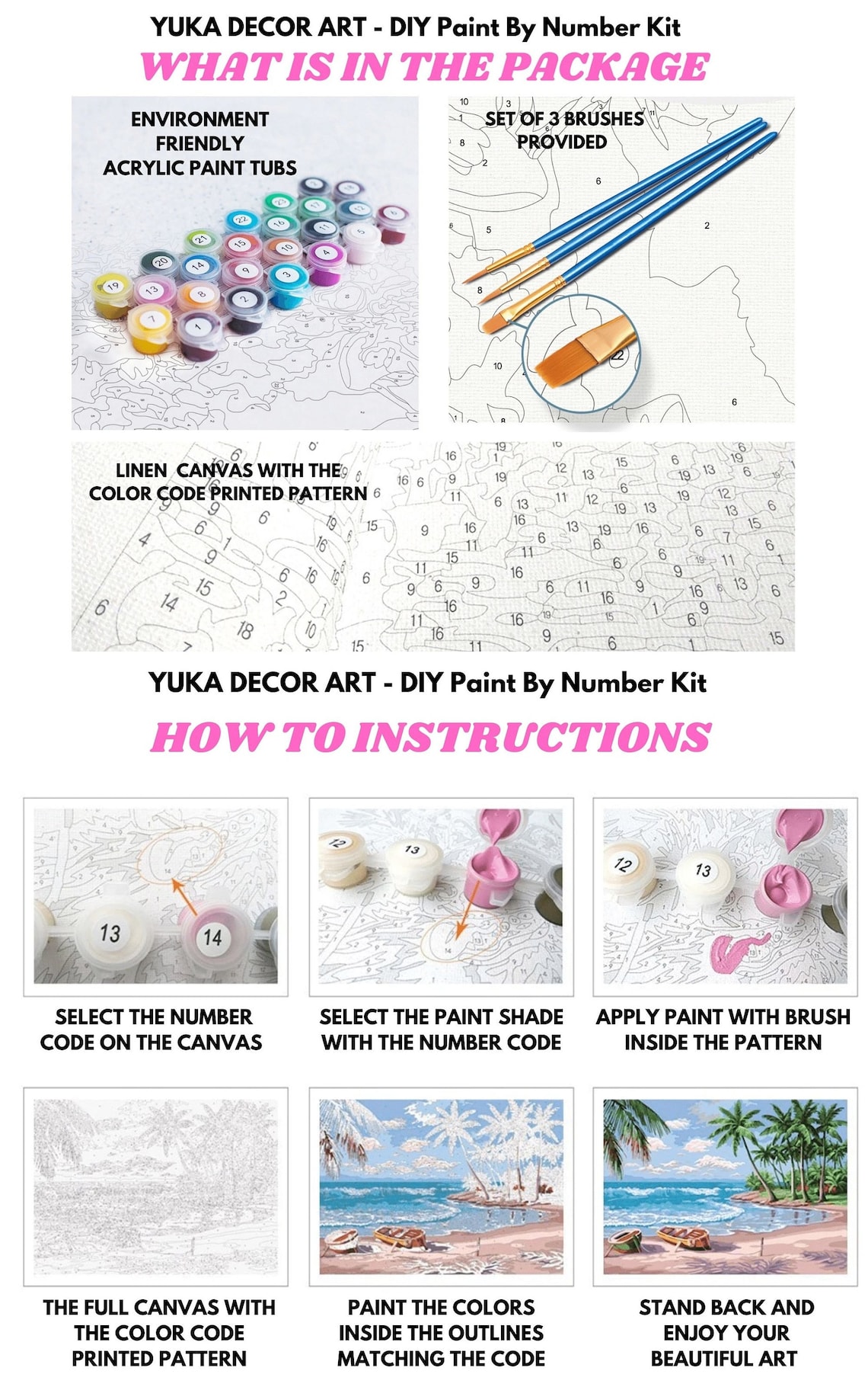 Matisse Flowers PAINT by NUMBER Kit for Adults vase Still Life DIY ...