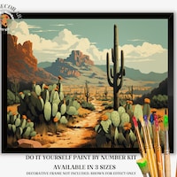 Desert Scene - Etsy