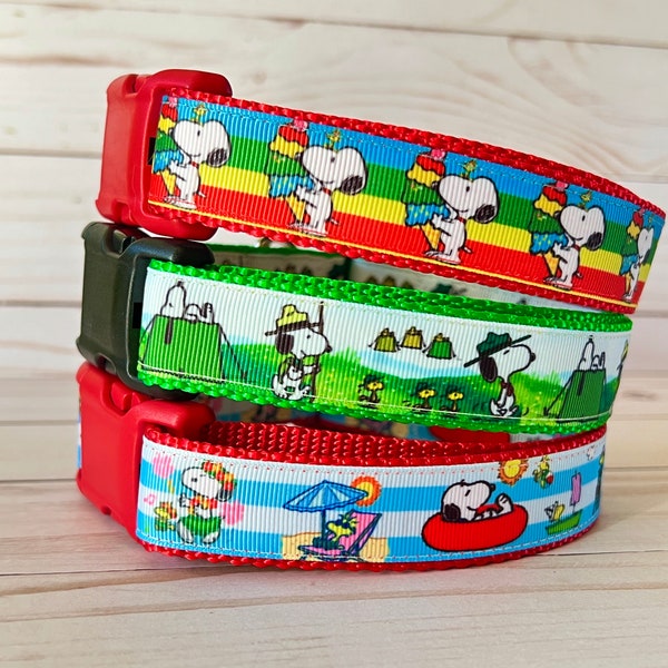 Snoopy Dog Collar - Etsy