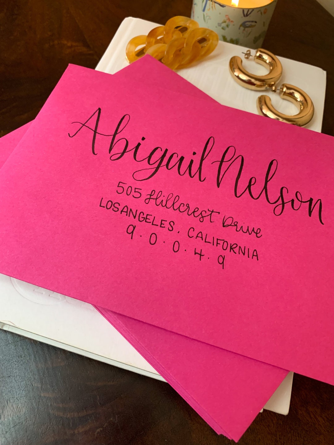Hand Addressed Envelopes - Etsy