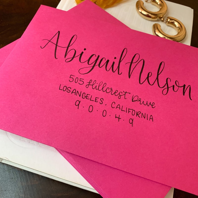 Hand Addressing - Etsy