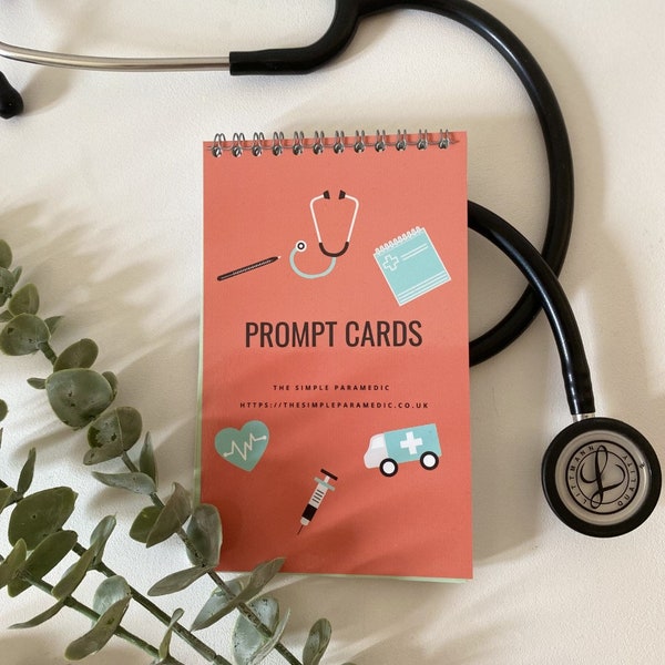 Paramedic Pocket Cards - Etsy