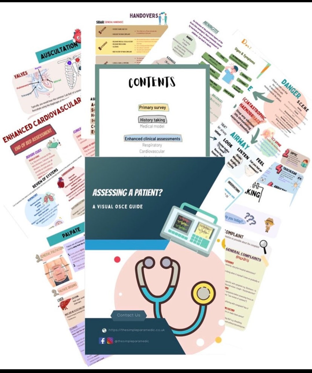 Patient Assessment: OSCE Prep - Printable - Digital Notes - University ...