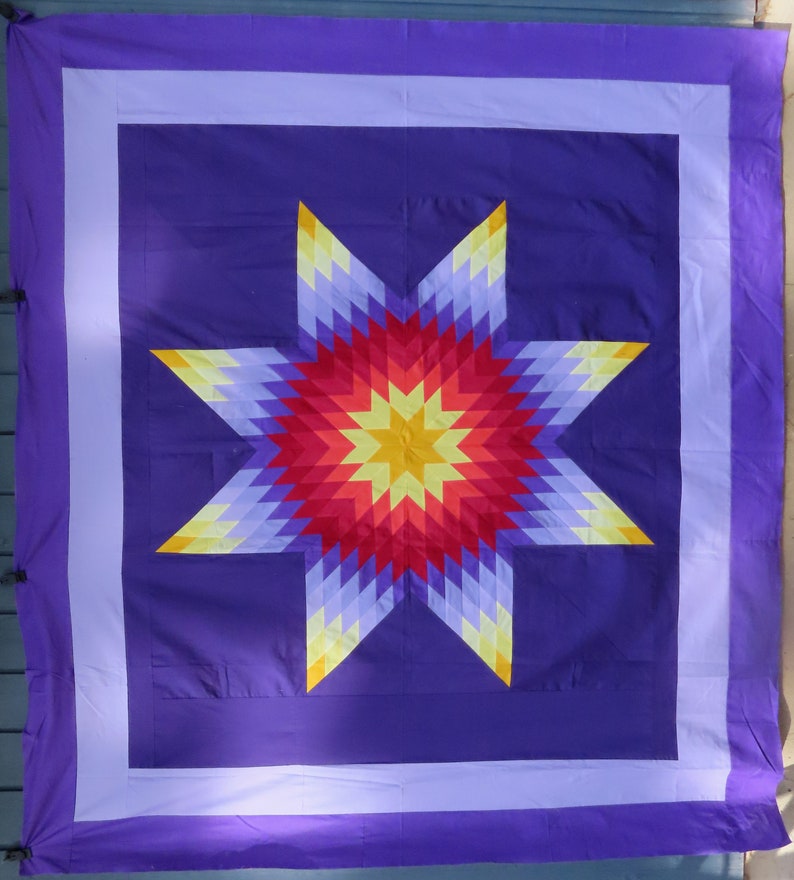 Native American Star Quilt Patterns - Etsy