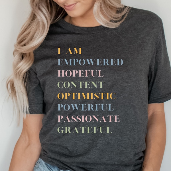 Affirmation Shirt - Etsy