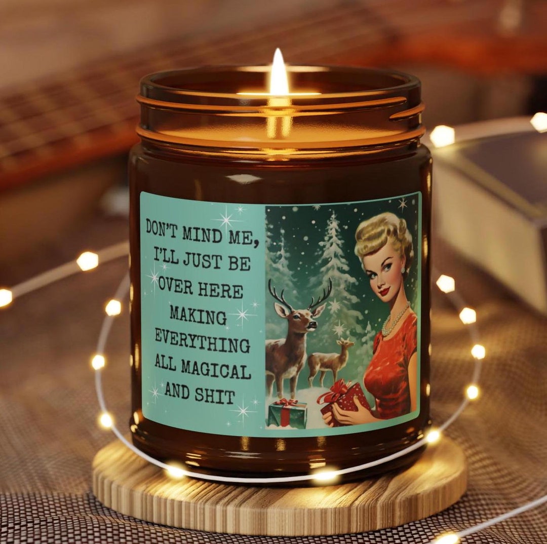 Funny Candles, Funny Candle Labels, Coworker Christmas Gift, Funny ...
