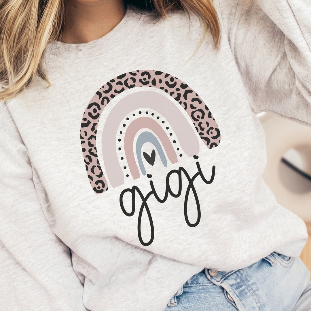 Gigi Sweatshirt, Gift for Gigi, Custom Grandma Sweatshirt, Gigi Shirts ...