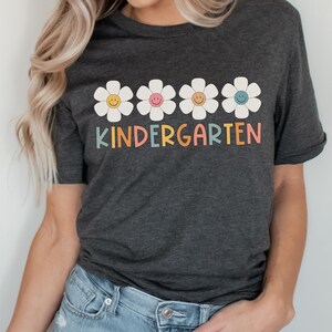 Kindergarten Teacher Shirt for Kindergarten Teachers, Retro ...